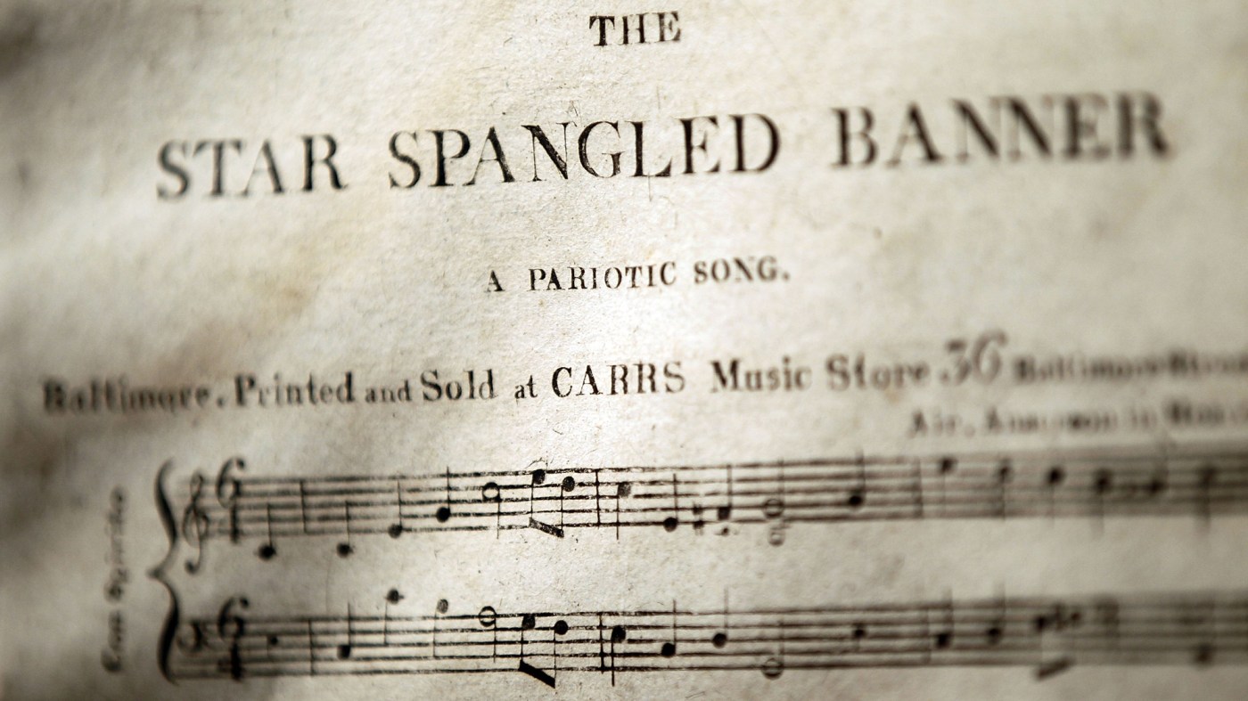 Let’s take the national anthem literally, and the songwriter at his ...