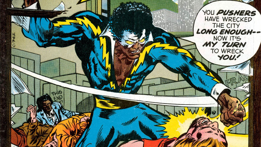The cover of 1970’s 'Black Lightning' comic book No. 1 - Andscape