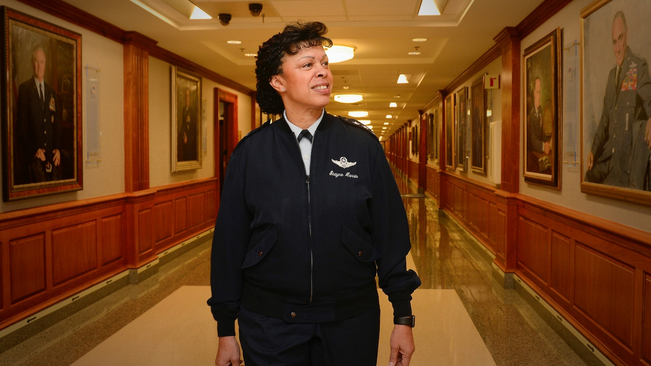 Meet Stayce Harris, the first black woman to become an Air Force ...