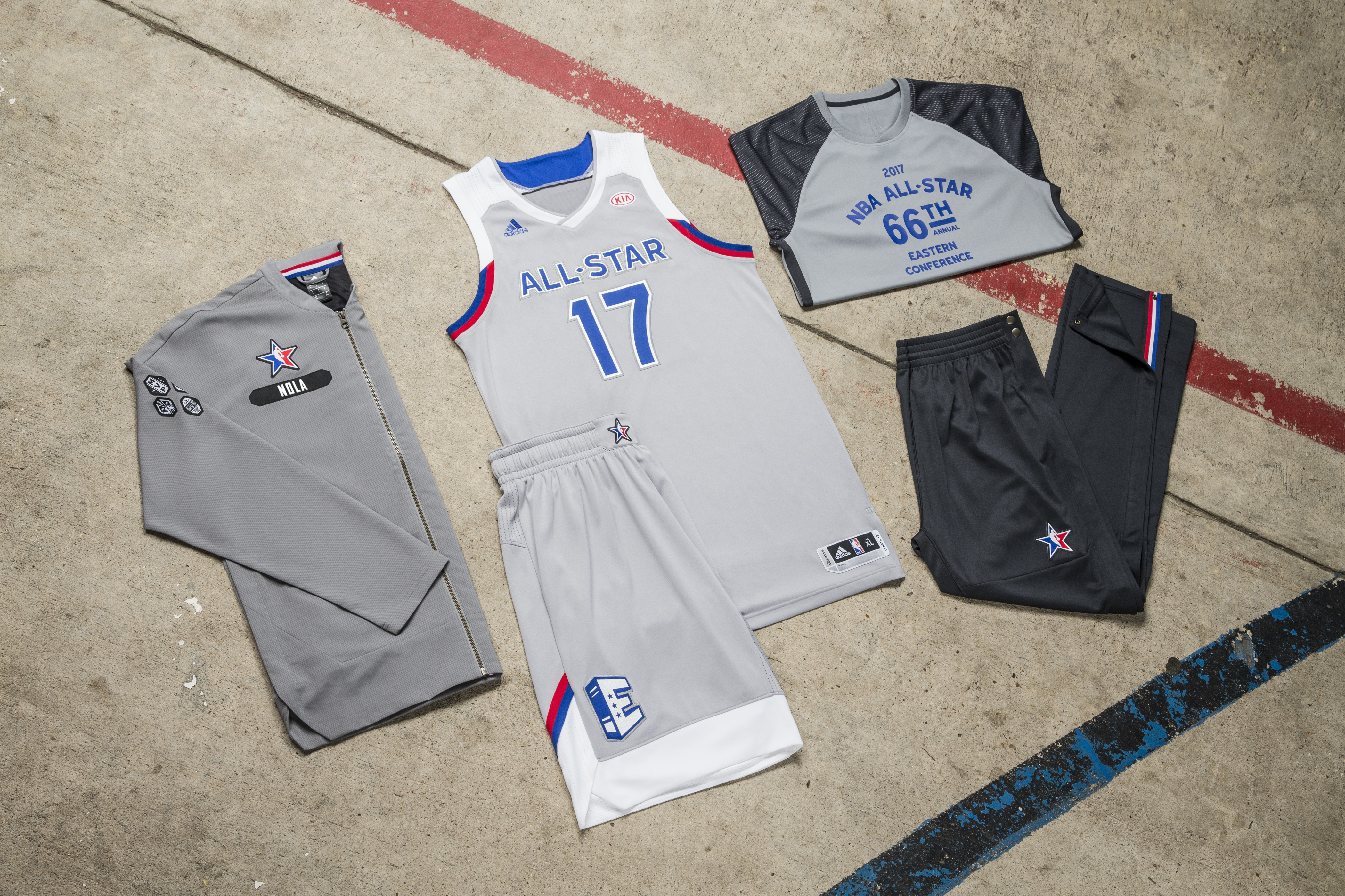 NBA releases 2017 All-Star uniforms It’s Adidas’ last year with the ...