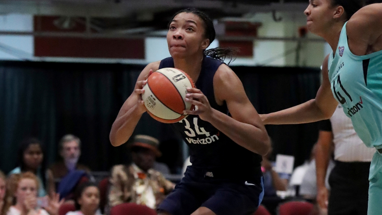 Atlanta Dream center Imani McGee-Stafford is helping break taboo on ...