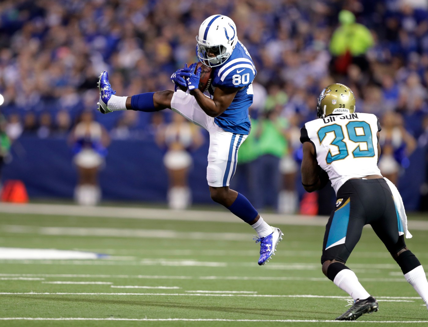 Even after graduating, Colts receiver Chester Rogers wanted thrill of ...