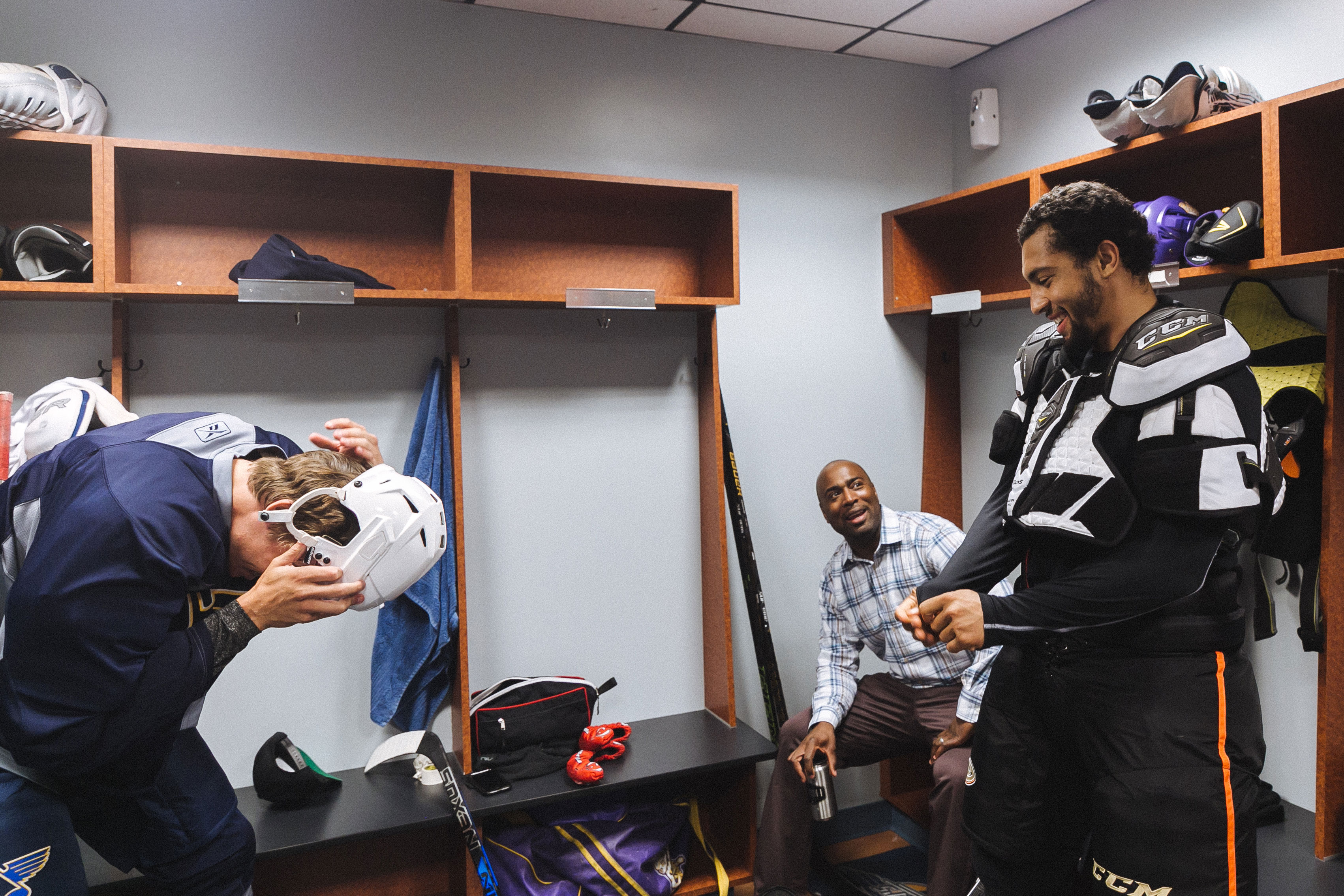 Eustace King is representing in the NHL - Andscape