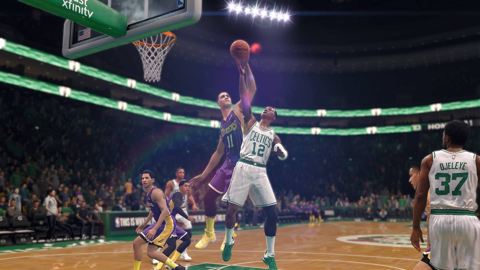 Sim Life with ‘NBA LIVE 18’: Lakers at Celtics, Timberwolves at ...