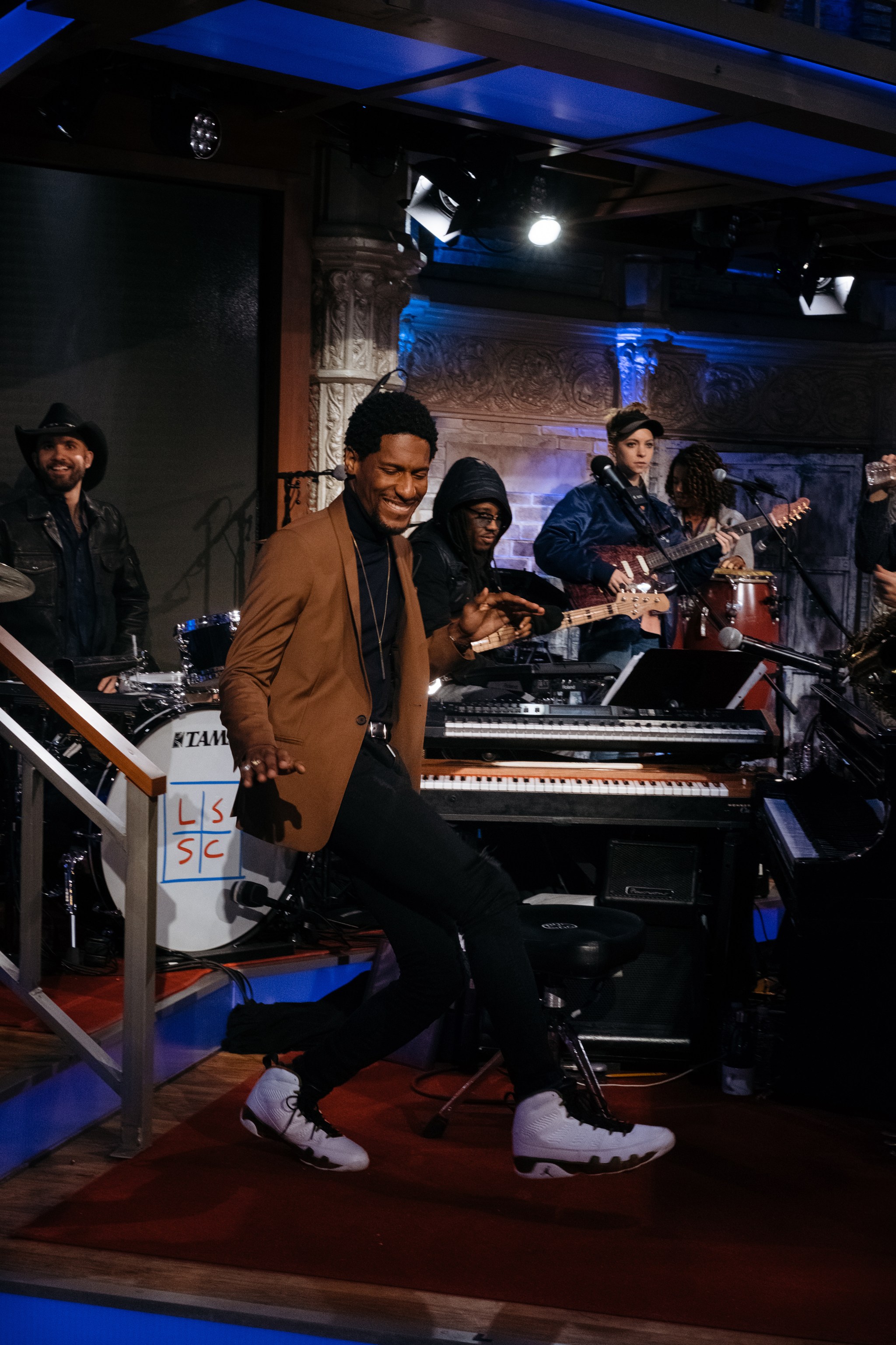Backstage at ‘The Late Show’ with Jon Batiste — Andscape