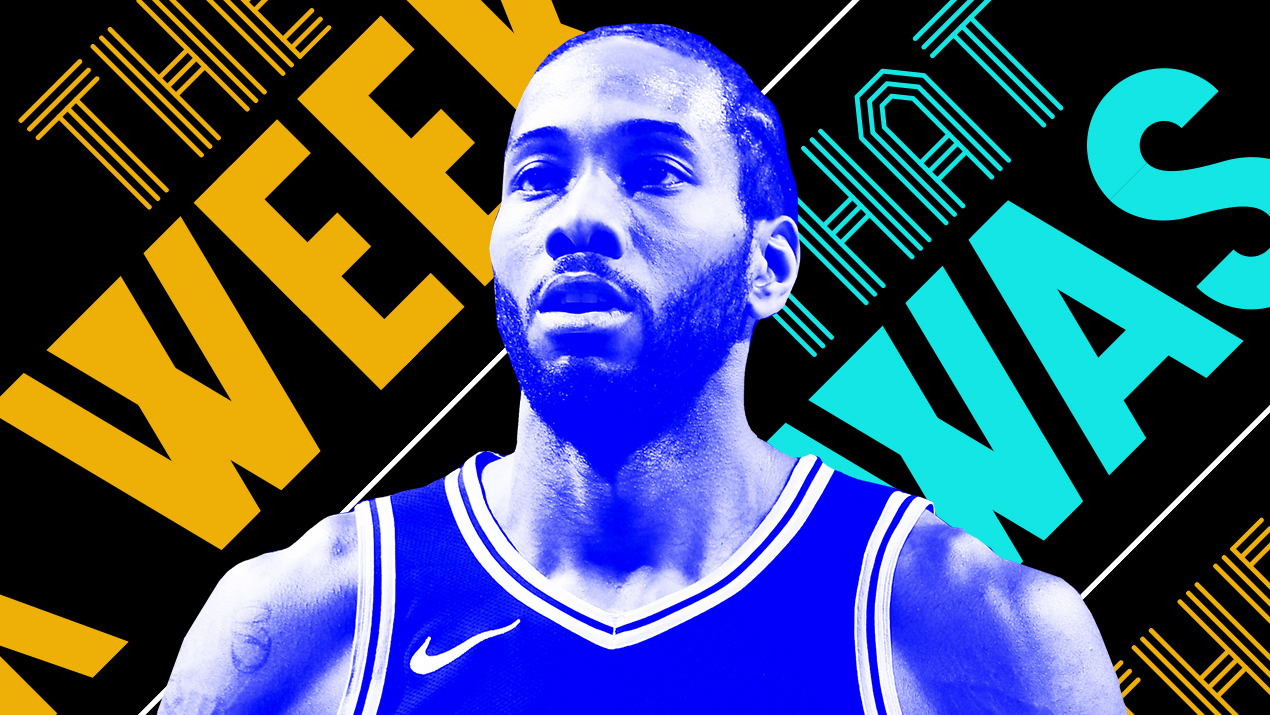 Kawhi Leonard got kicked out of the country and other news of the week ...