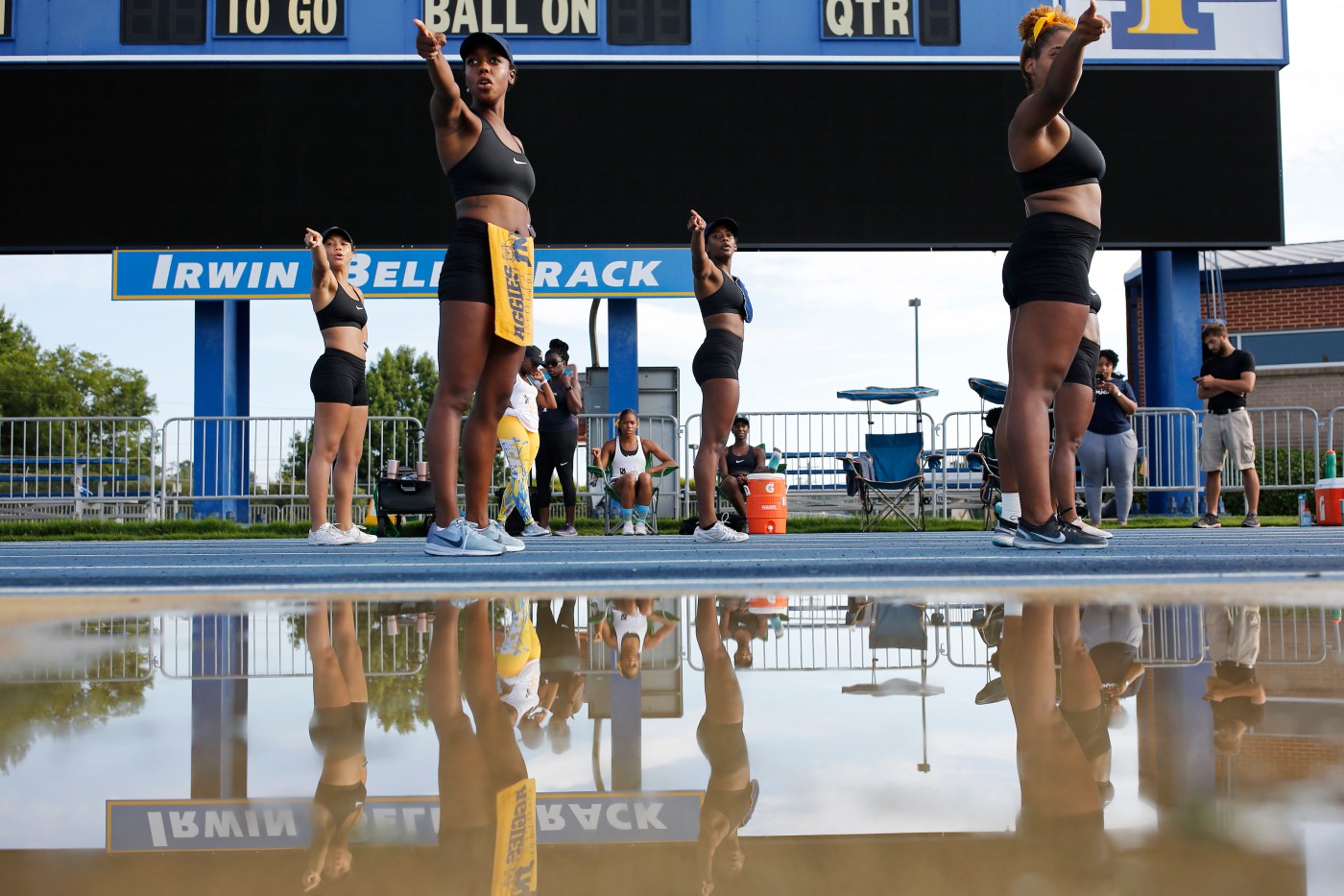 Practice, pain, pure energy: North Carolina A&T cheerleaders are the ...