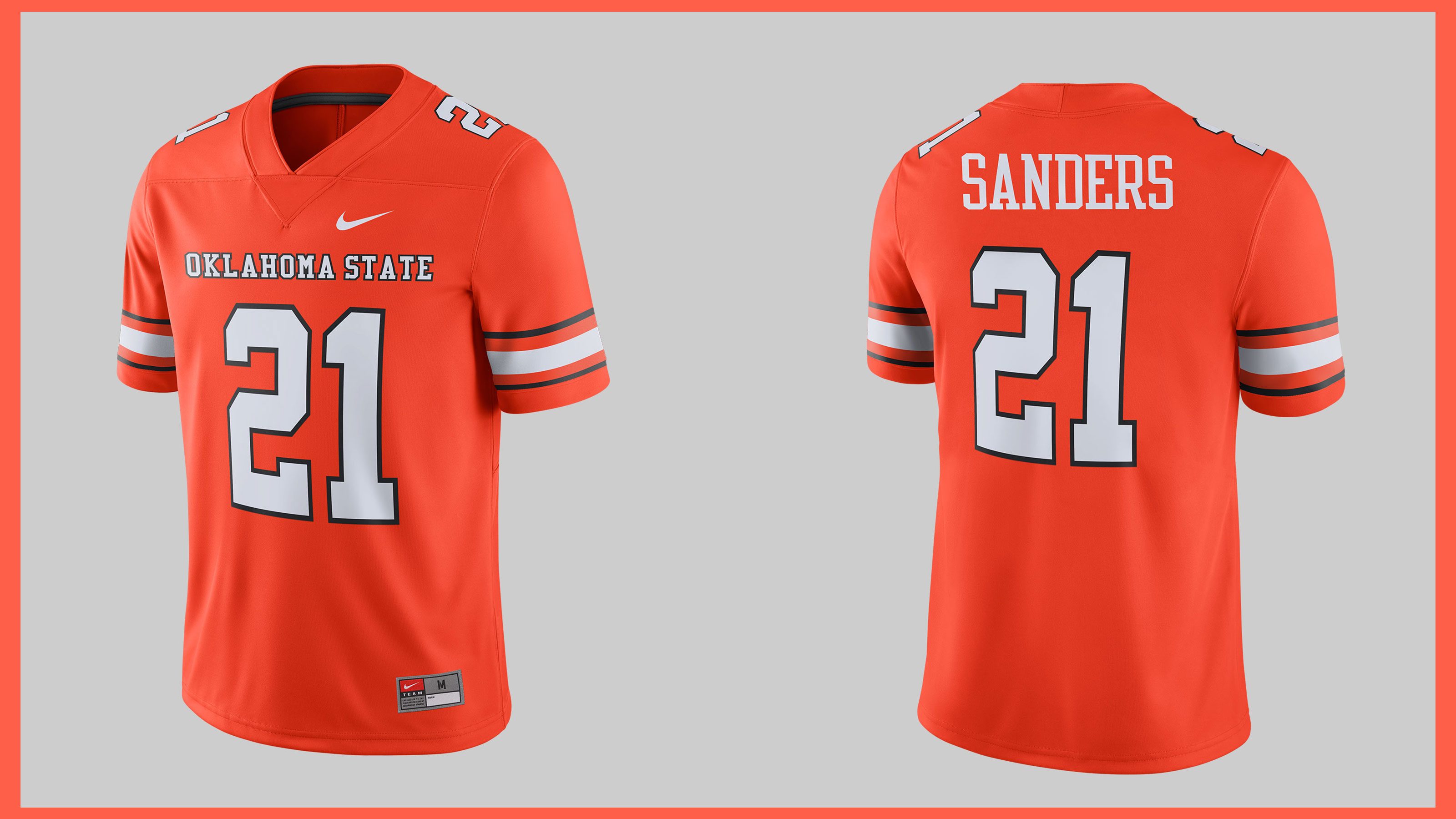 ‘A real treat’: Barry Sanders on Oklahoma State’s uniforms honoring ...