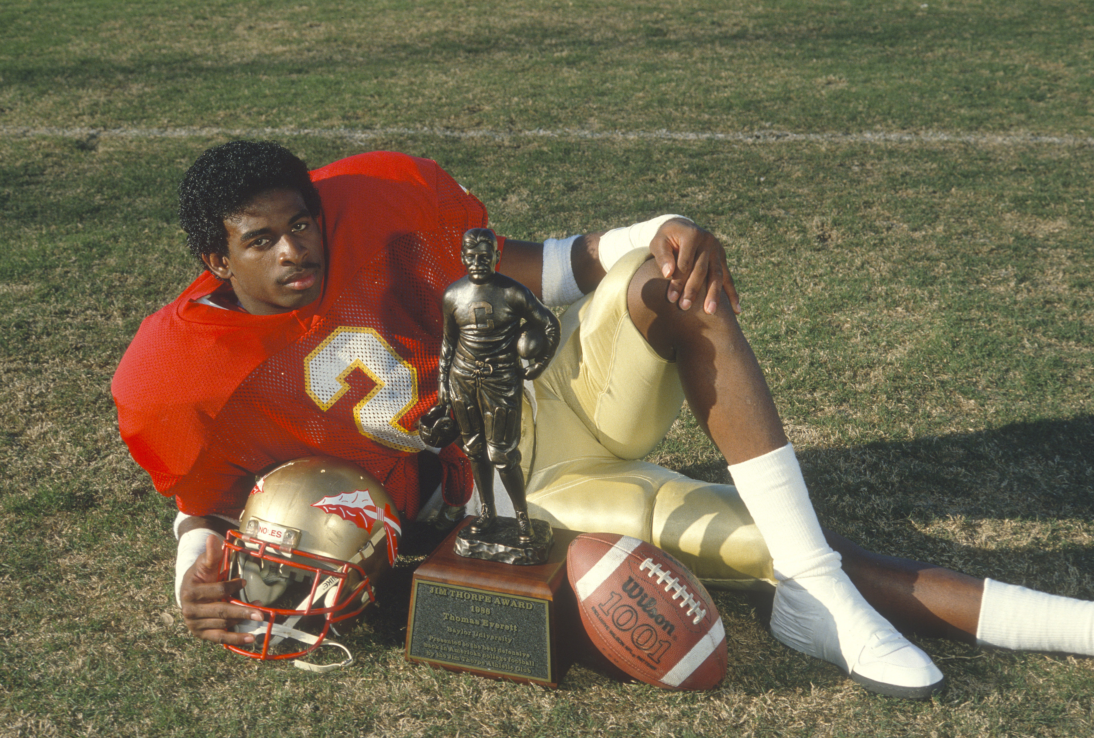The hair, the jewelry, the gear — and the swag he rocked it with: Deion ...