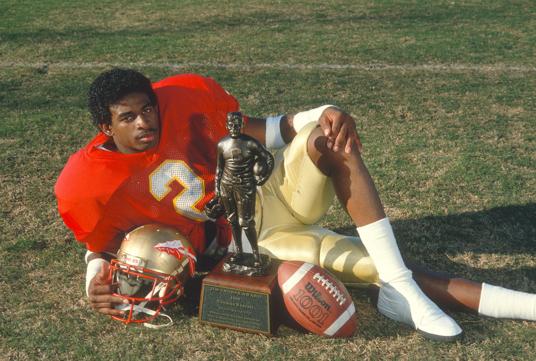 The hair, the jewelry, the gear — and the swag he rocked it with: Deion ...