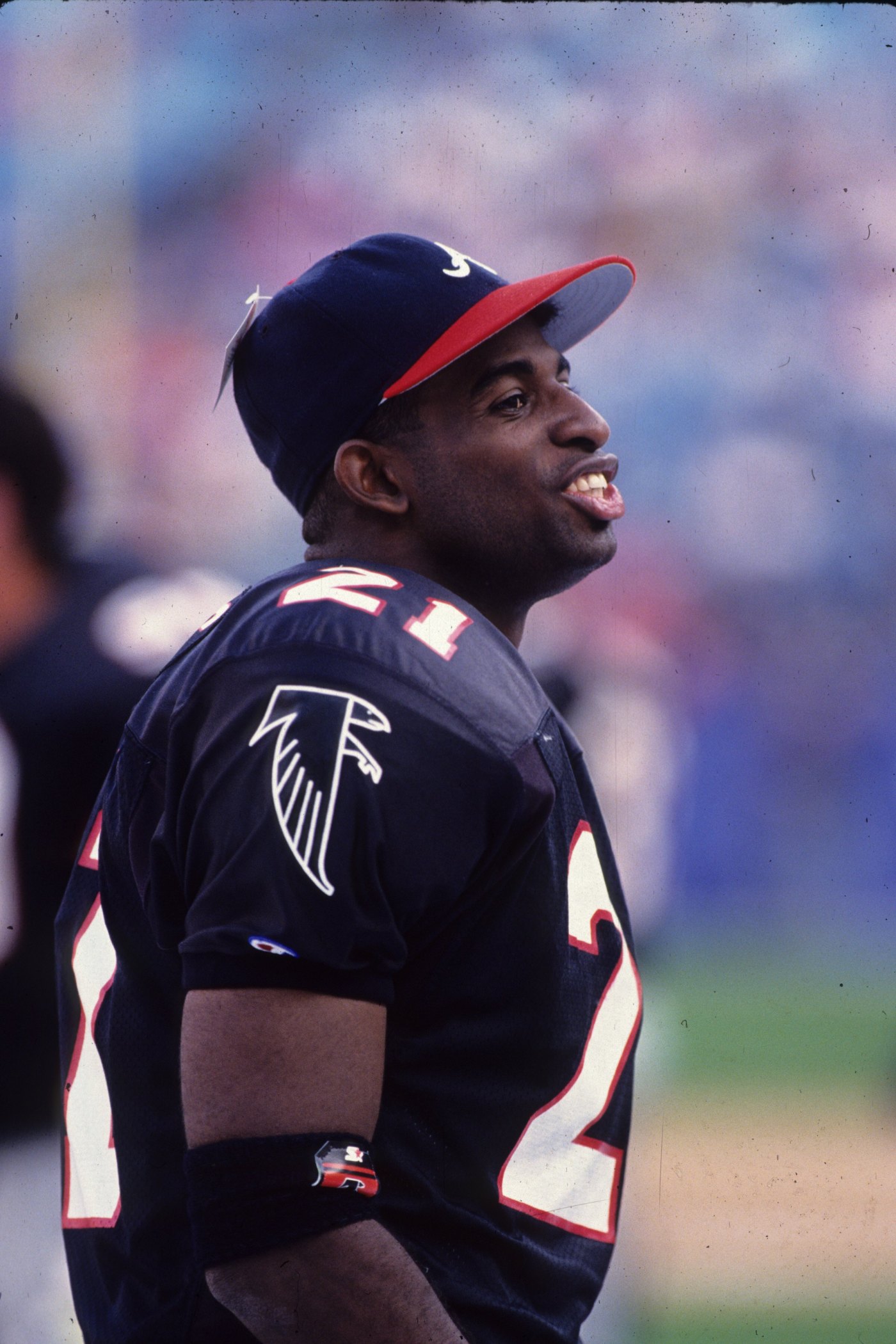 The hair, the jewelry, the gear — and the swag he rocked it with: Deion ...