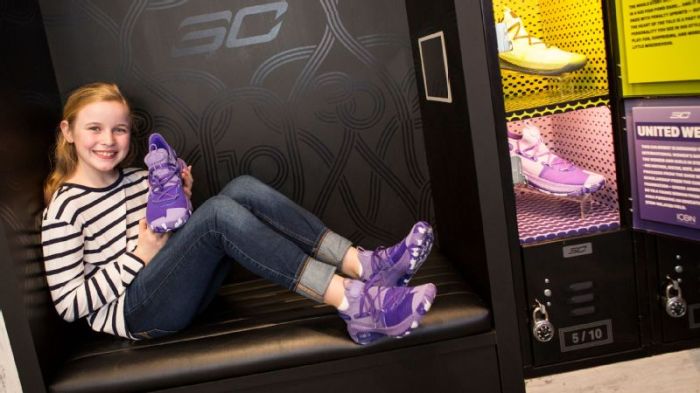 Riley Morrison tells her story about Steph Curry’s shoes for girls ...