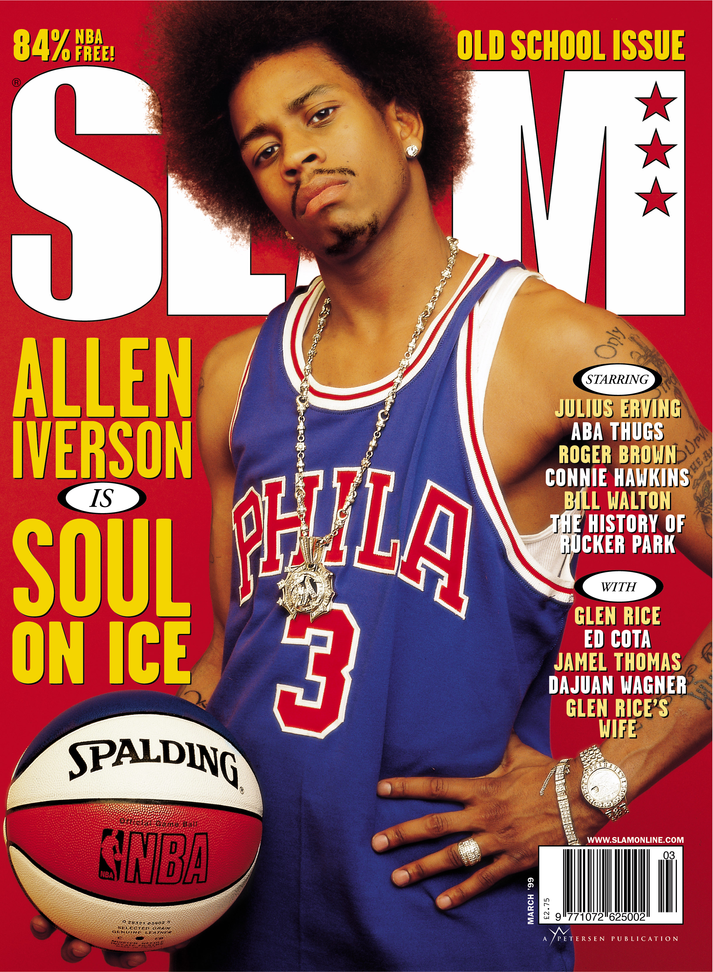Allen Iverson's iconic 'Slam' magazine cover still resonates 20 years ...