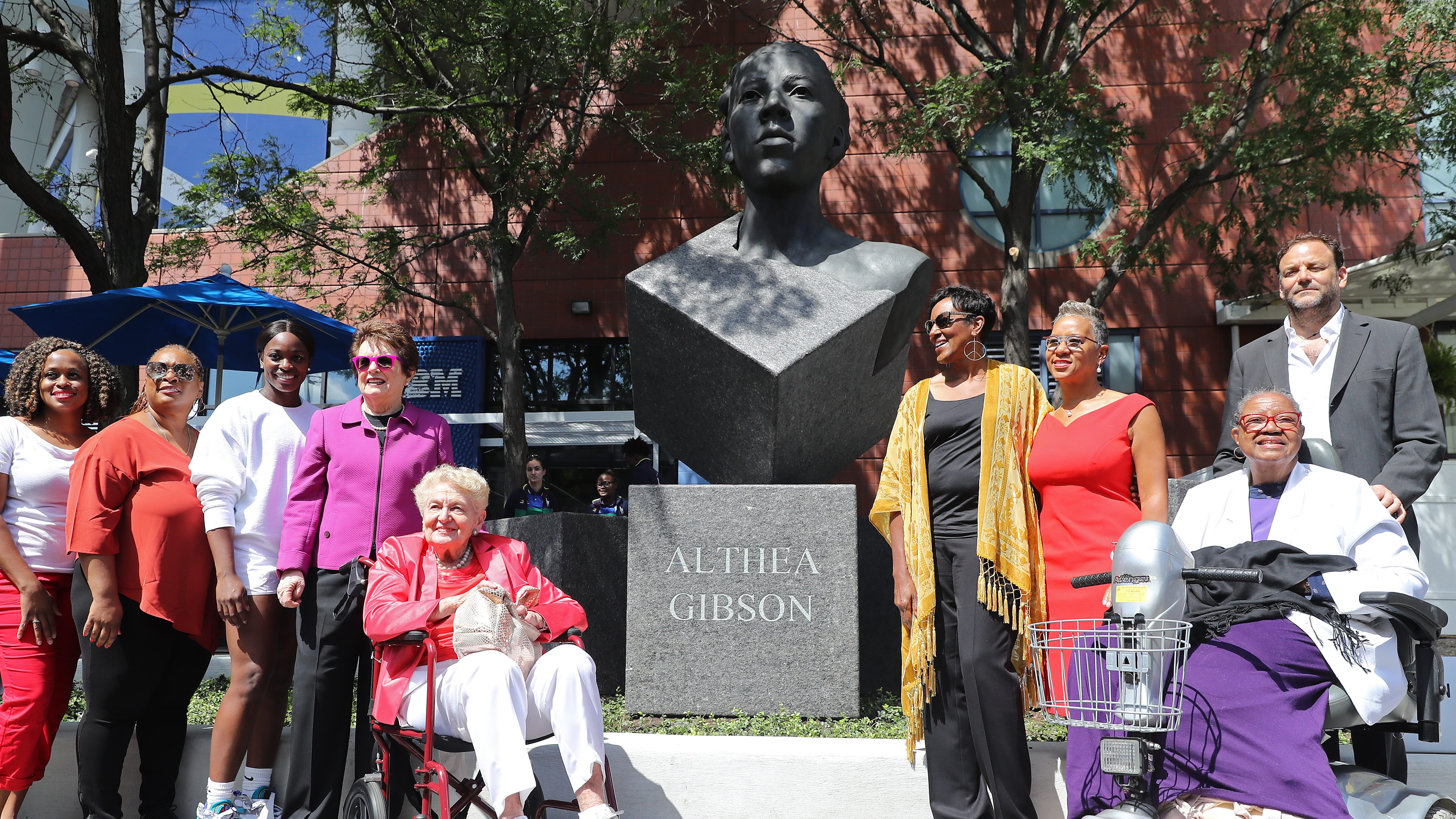 Statue honoring Althea Gibson unveiled at the US Open - Andscape