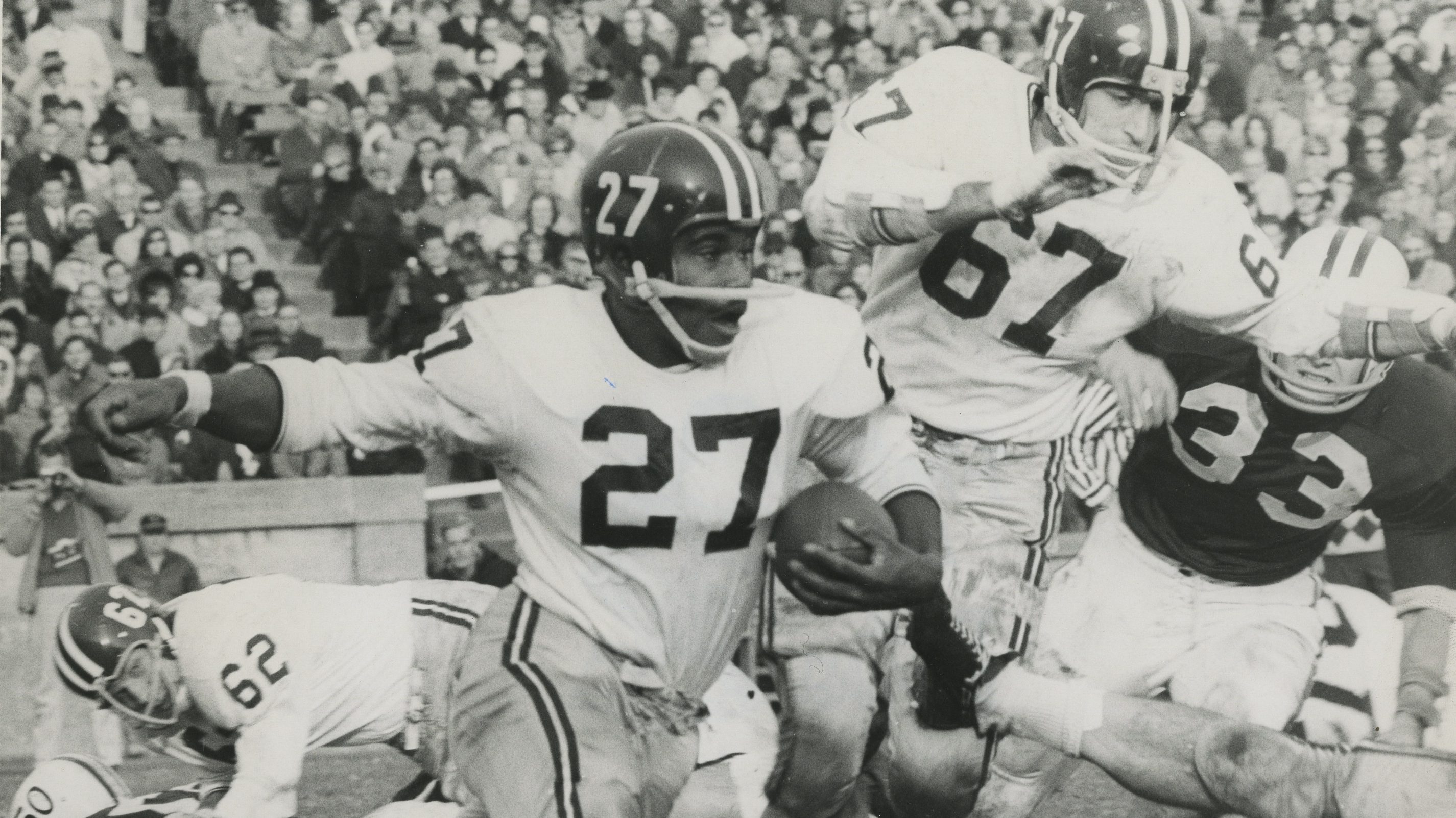 John McCluskey, Harvard's first black QB, never worried about being a ...