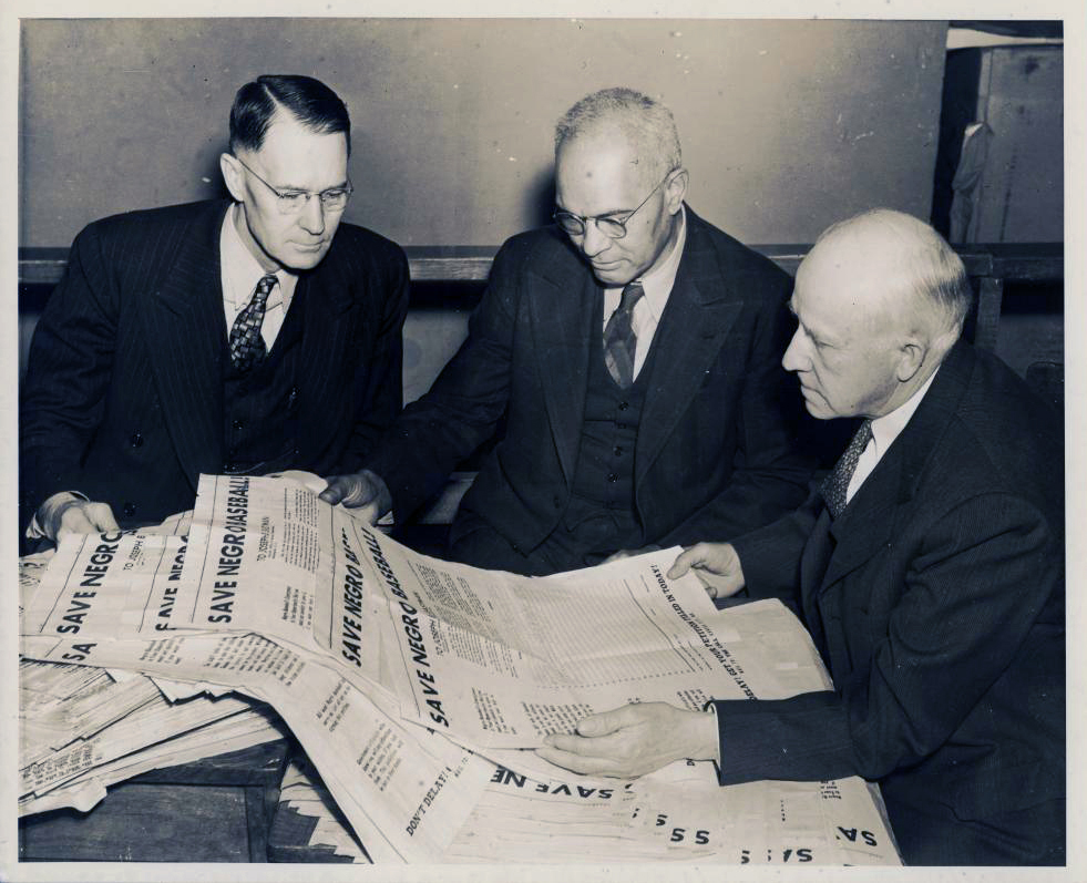 J.L. Wilkinson stood out as the only white owner in the first official ...