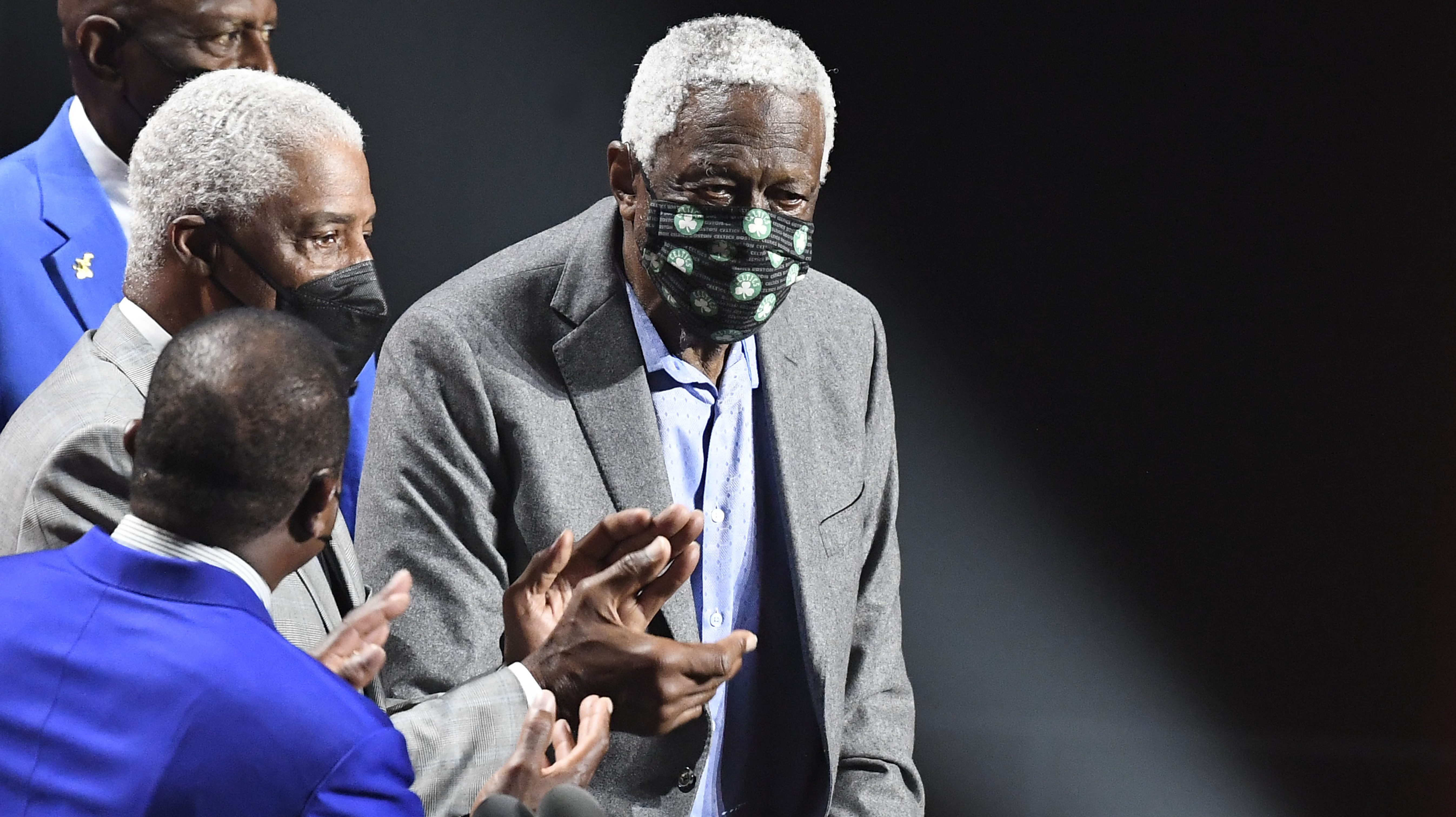 Bill Russell, two-time NBA Hall of Fame inductee, captivates all those ...