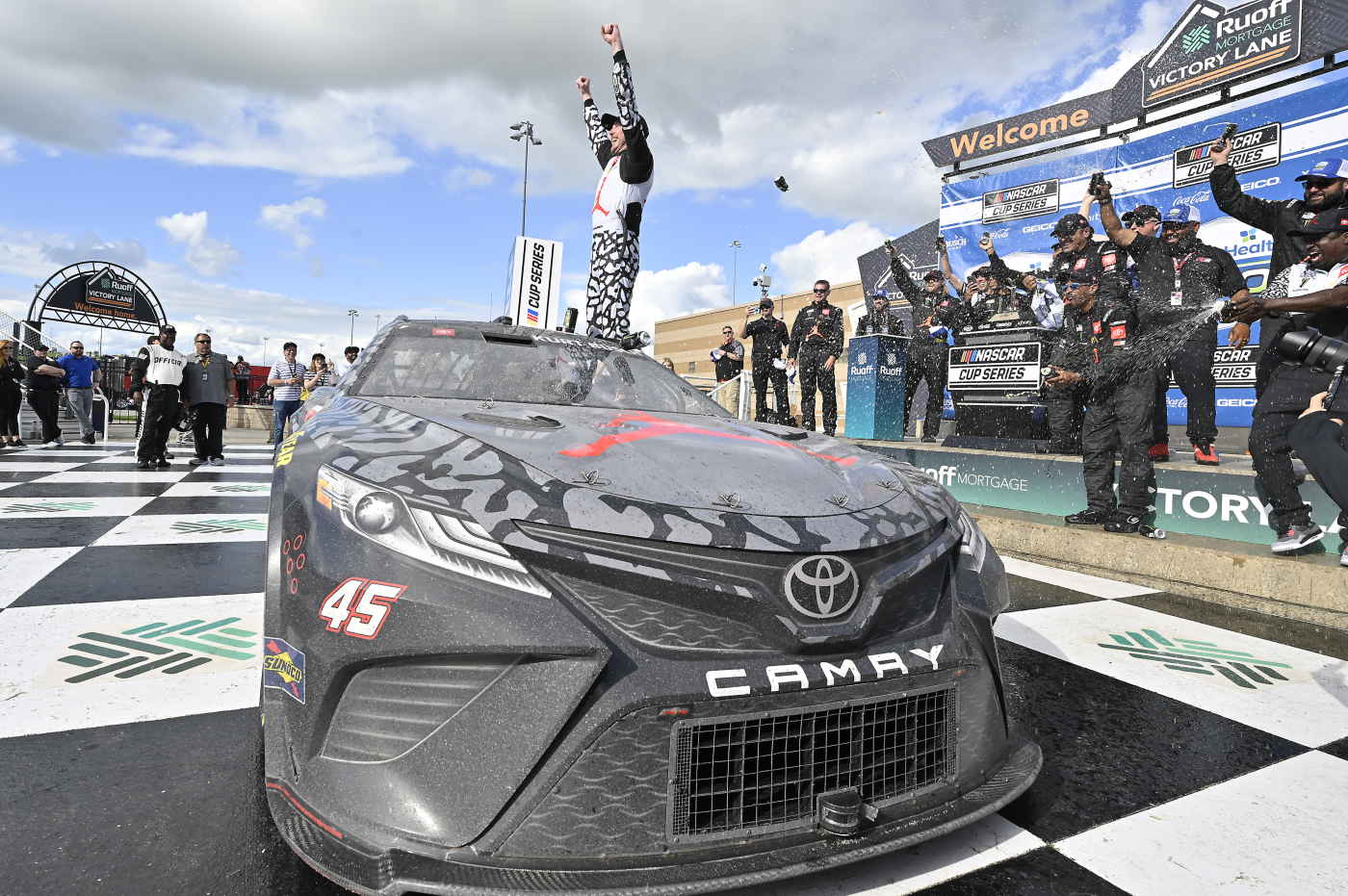 The road to the first-ever Air Jordan-themed NASCAR Cup Series car ...