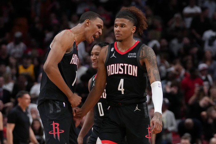 Jabari Smith Jr. is pushing past the pressure of his NBA rookie season ...