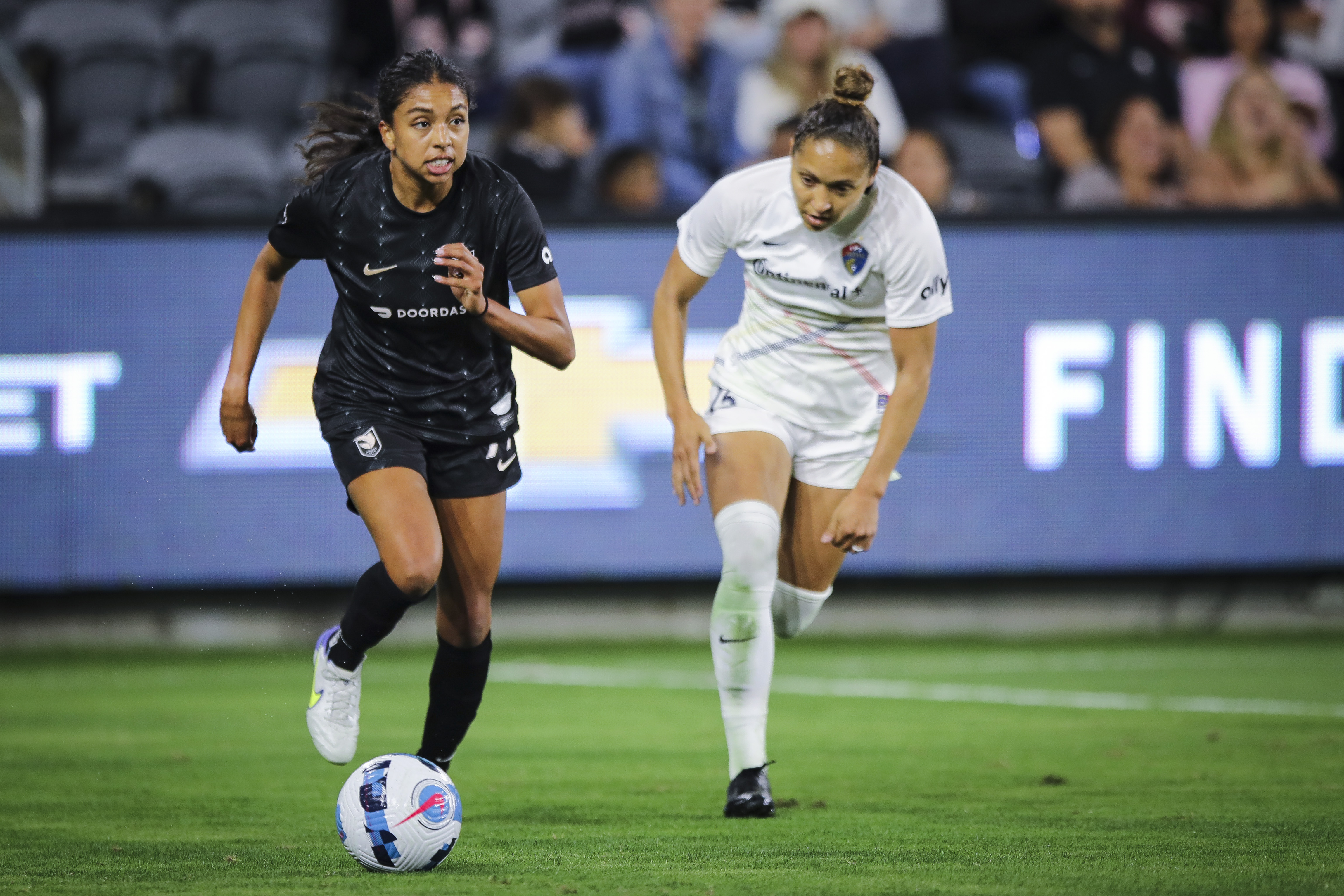 Angel City FC's Madison Hammond is Black, Native and using her ...