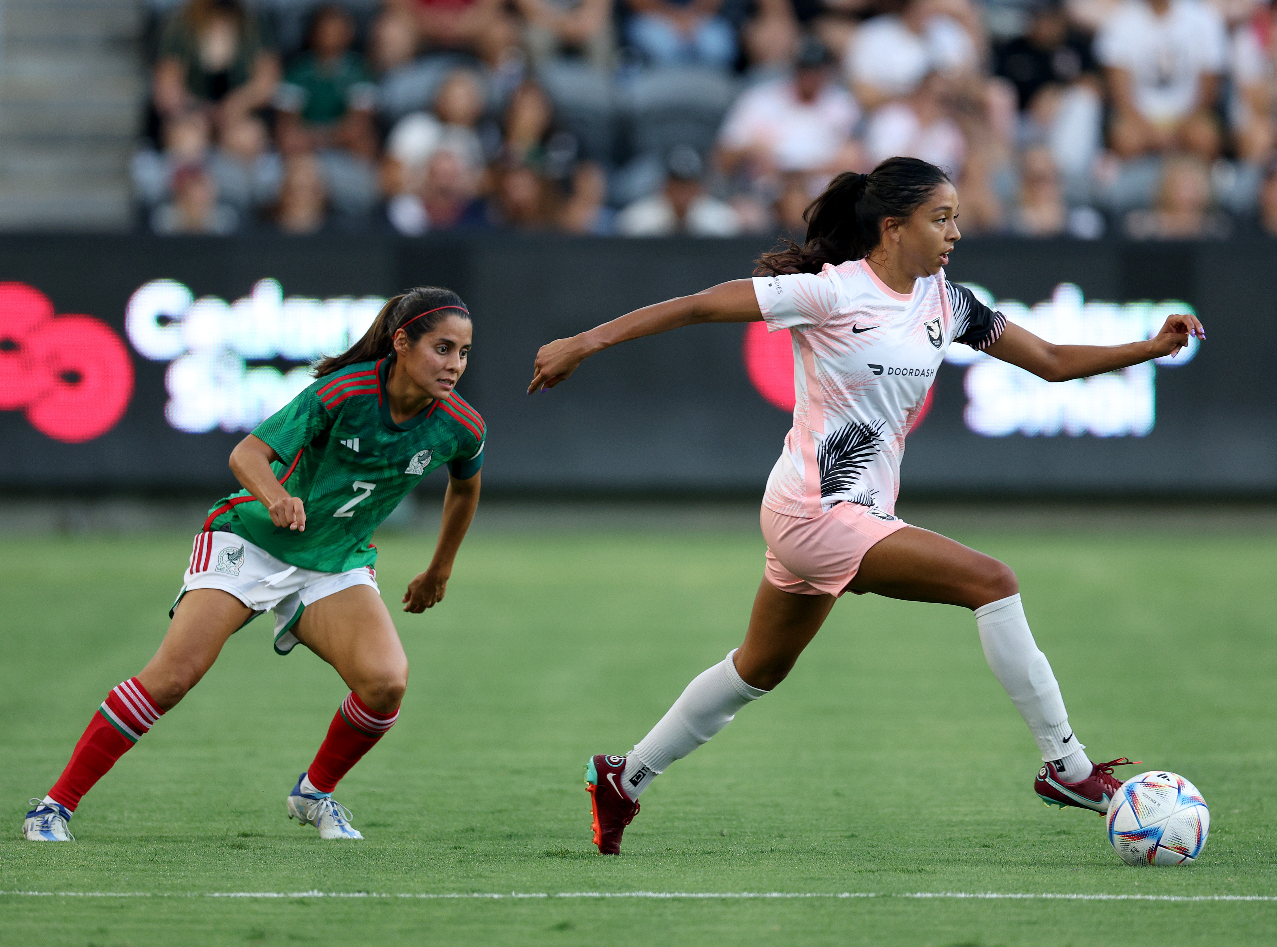 Angel City FC's Madison Hammond is Black, Native and using her ...