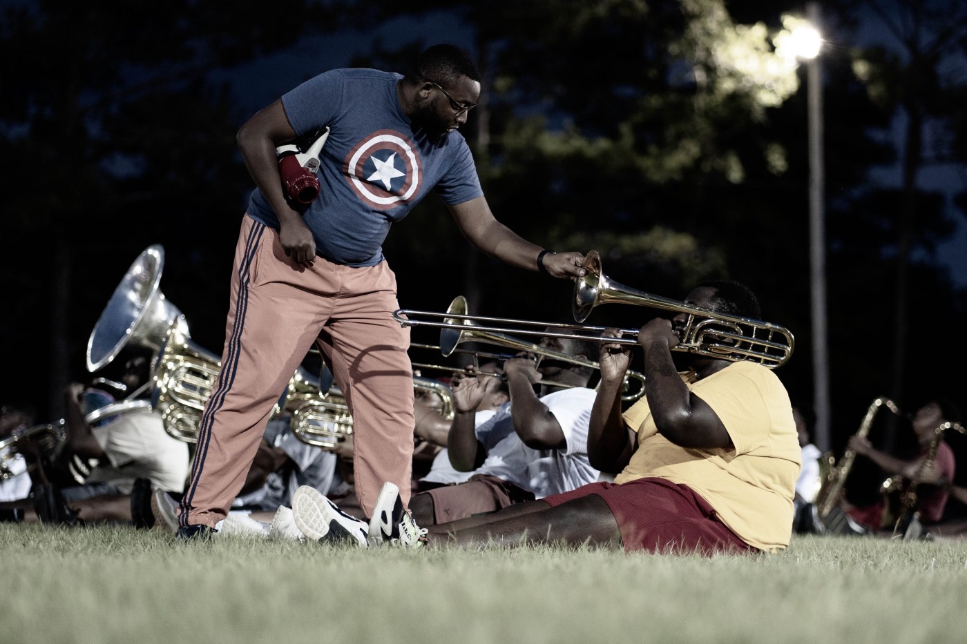 New band director ushers in a new era for Tuskegee’s Marching Crimson ...