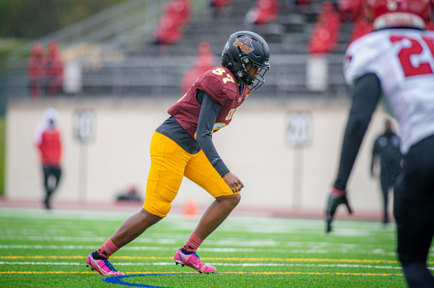 Female football players for Jackson State and Shaw kick their way into ...