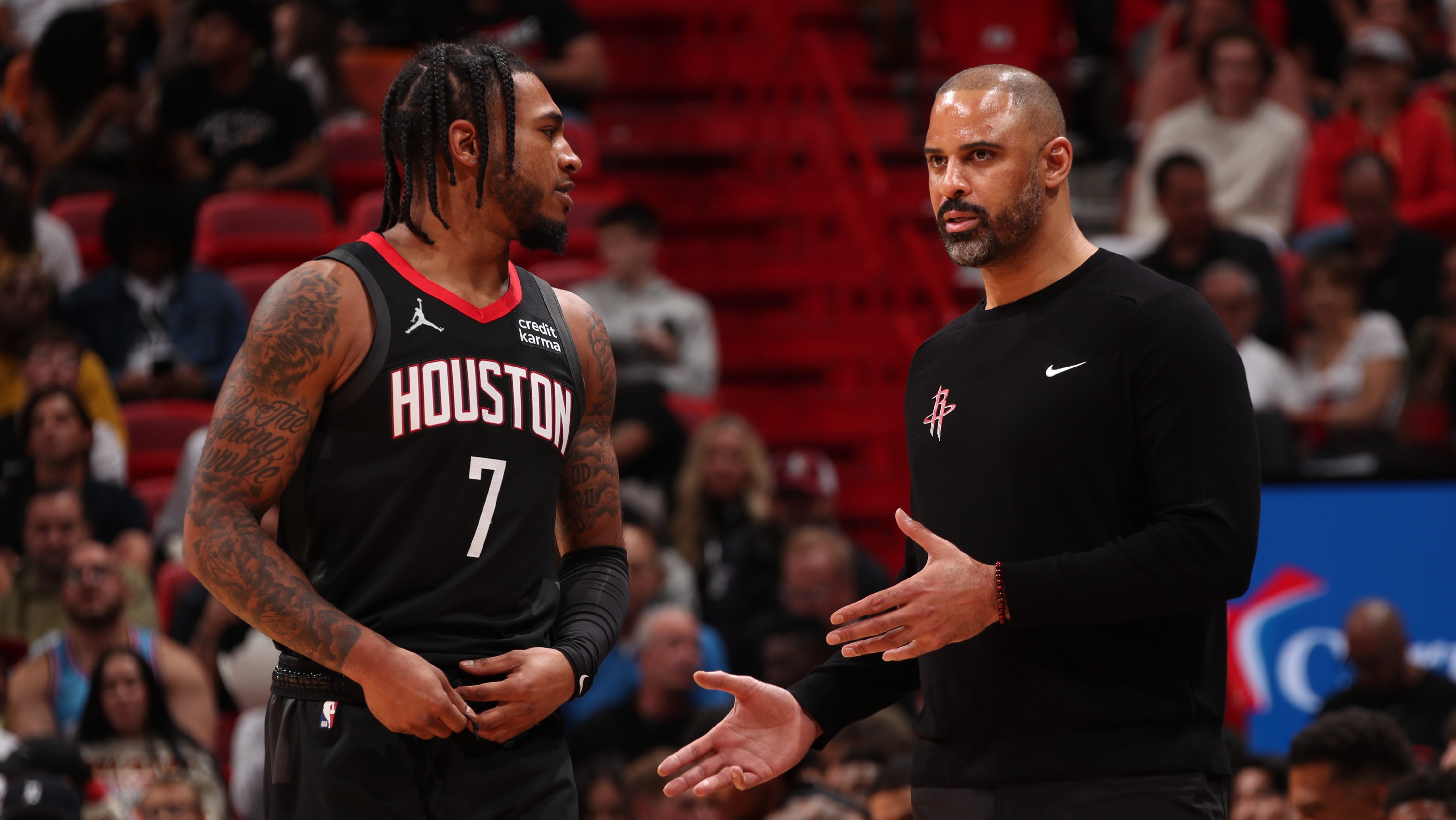 Coach Ime Udoka returns to Boston with a rebuilt Houston Rockets team ...