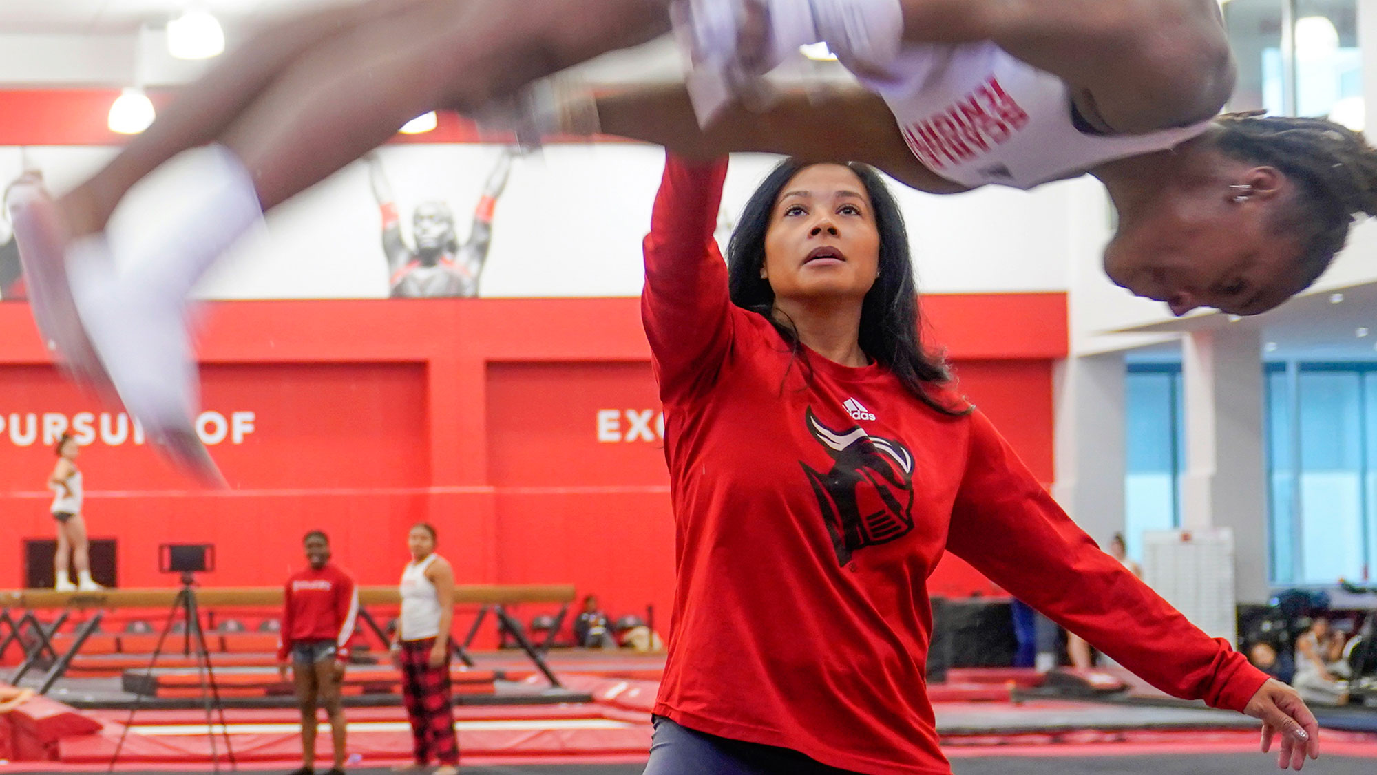 Rutgers gymnastics coach Umme Salim-Beasley advocates for change ...