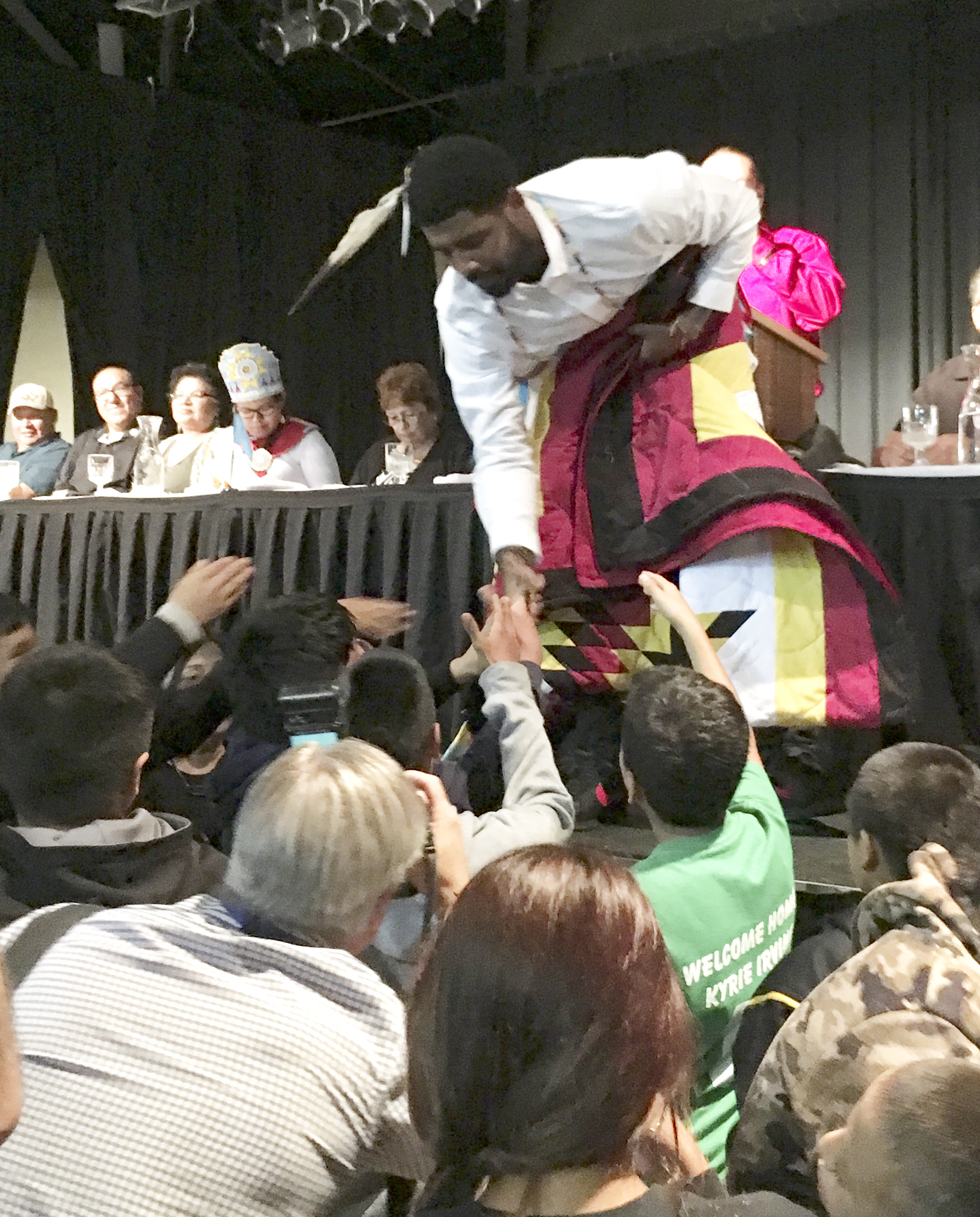 Dallas Mavericks guard Kyrie Irving knows the importance of his Native ...