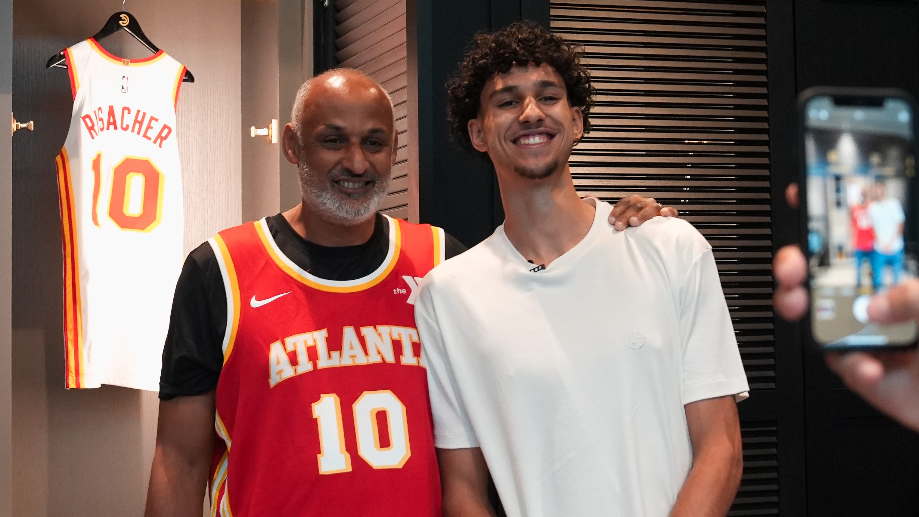 Atlanta Hawks No. 1 pick Zaccharie Risacher has always had basketball ...