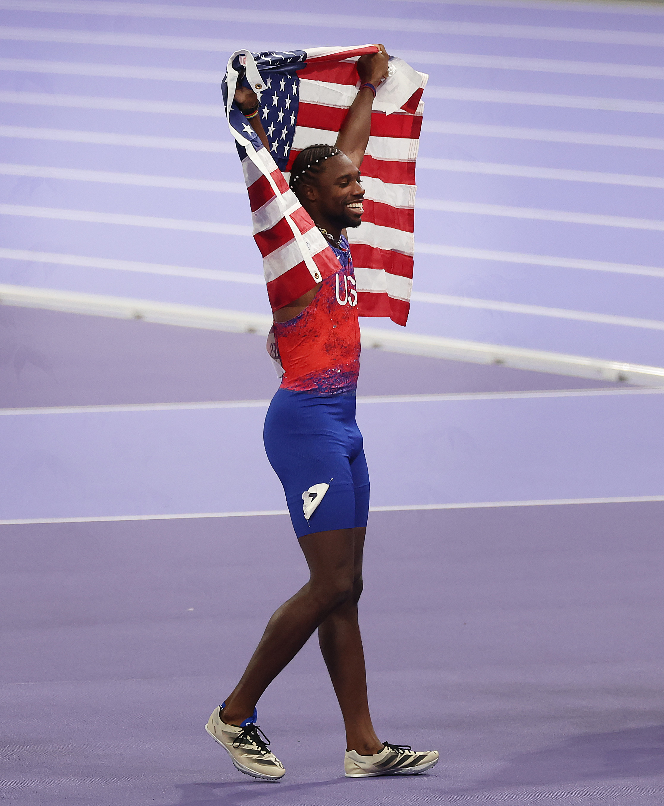 Noah Lyles’ signature sneaker demand is bigger than just shoes - Andscape