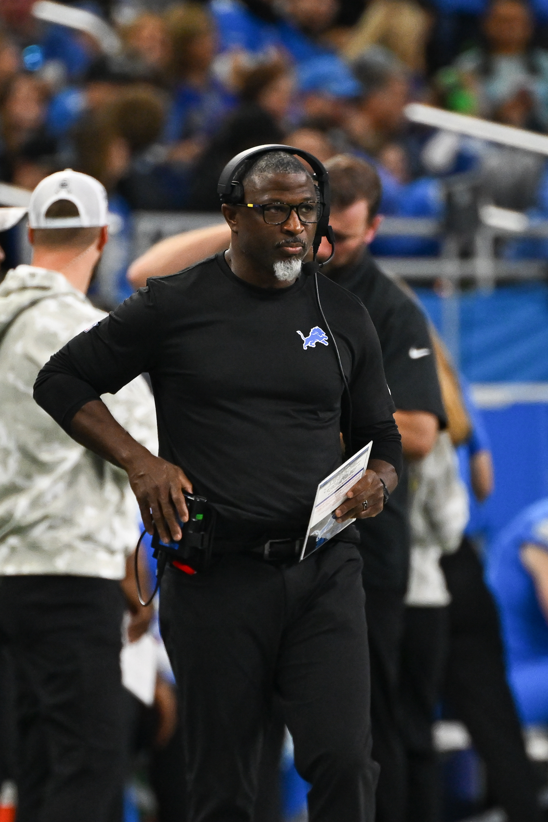 Detroit Lions defensive coordinator Aaron Glenn has experience ...
