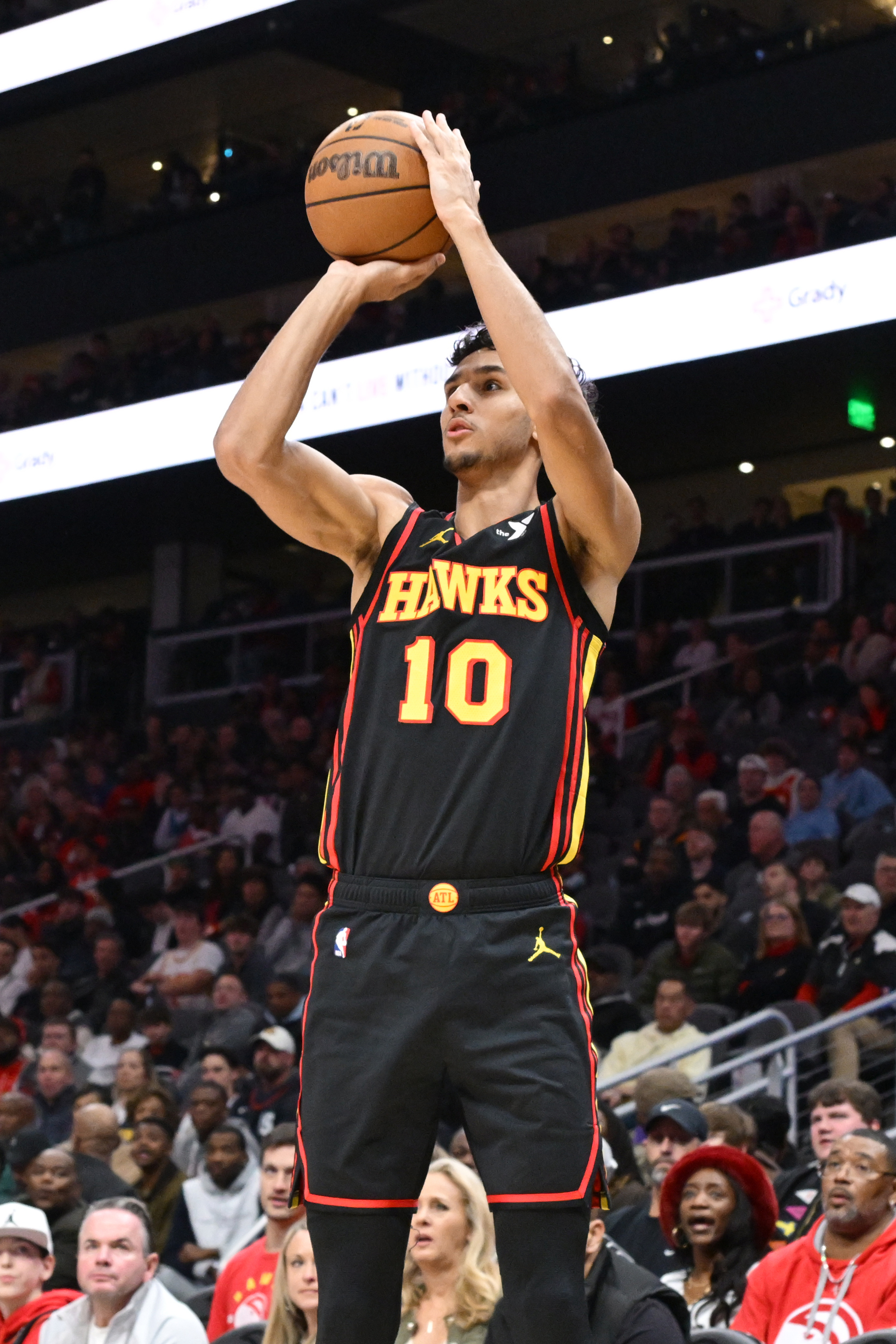 Atlanta Hawks forward Zaccharie Risacher loves challenge of NBA rookie ...