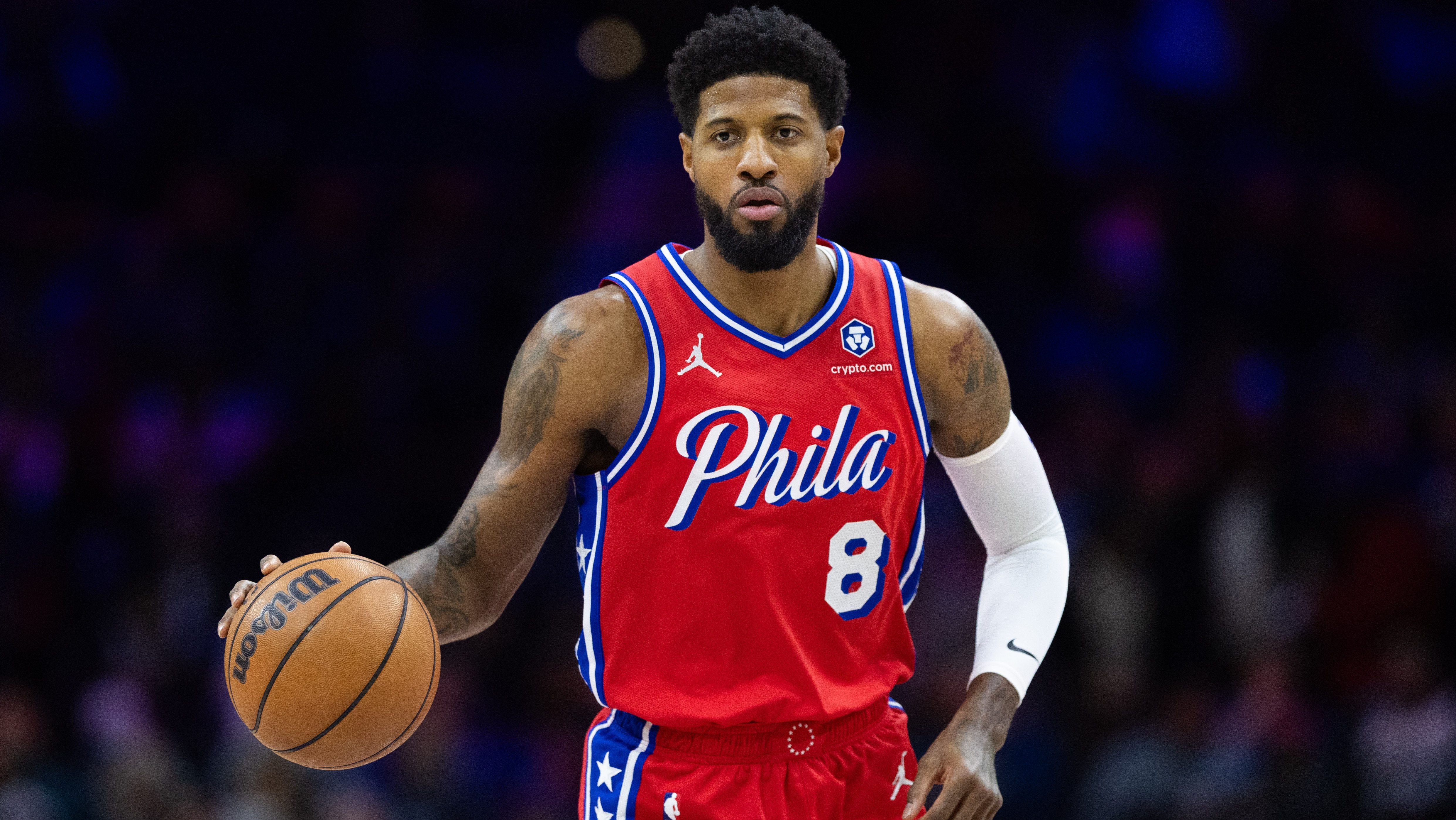 Philadelphia 76ers forward Paul George has his heart, mind on ...
