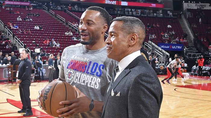 Mark Jones discusses importance of historic all-Black NBA game ...