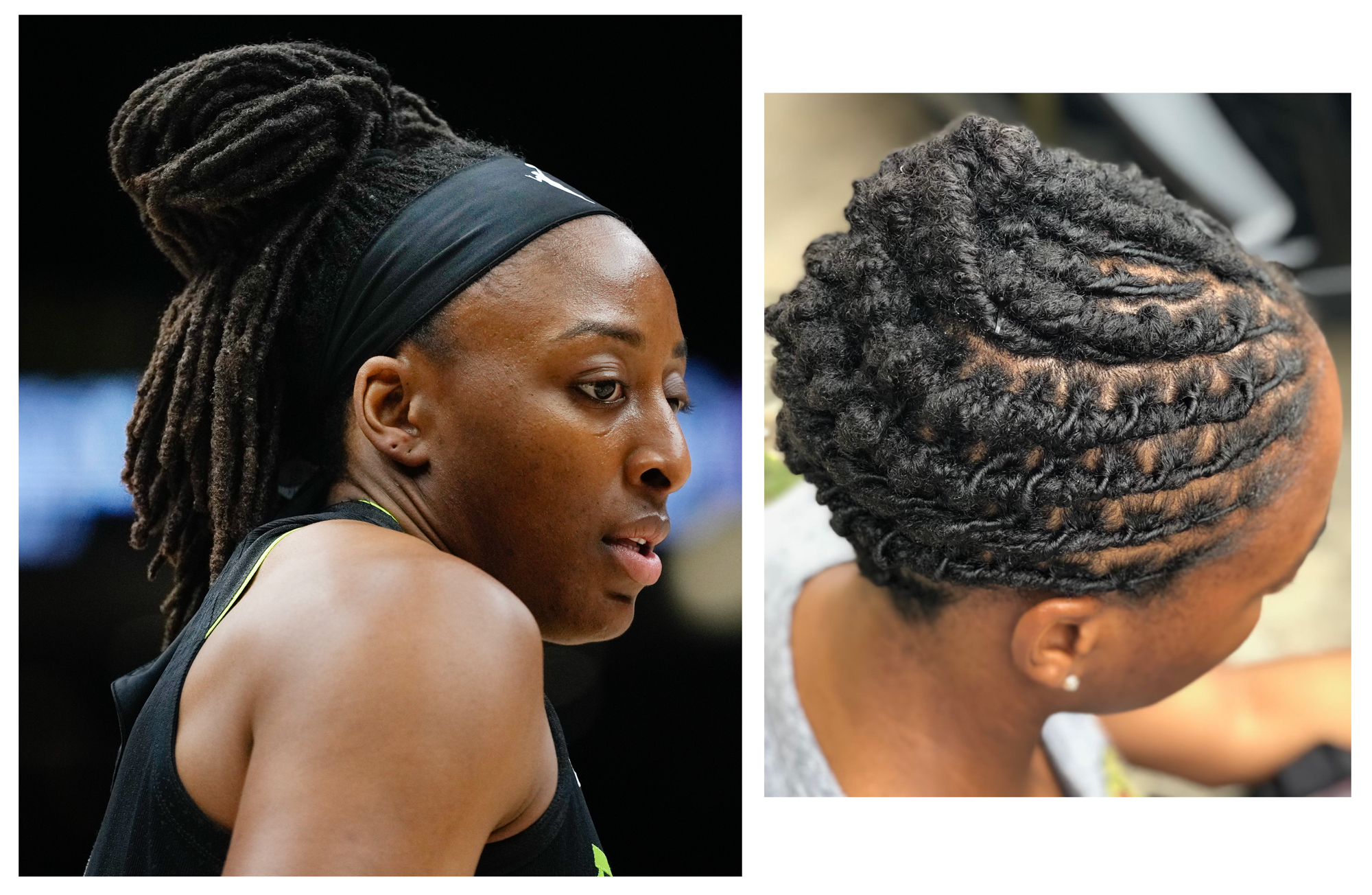 Locs illustrate the stories of Black players' lives on and off the ...