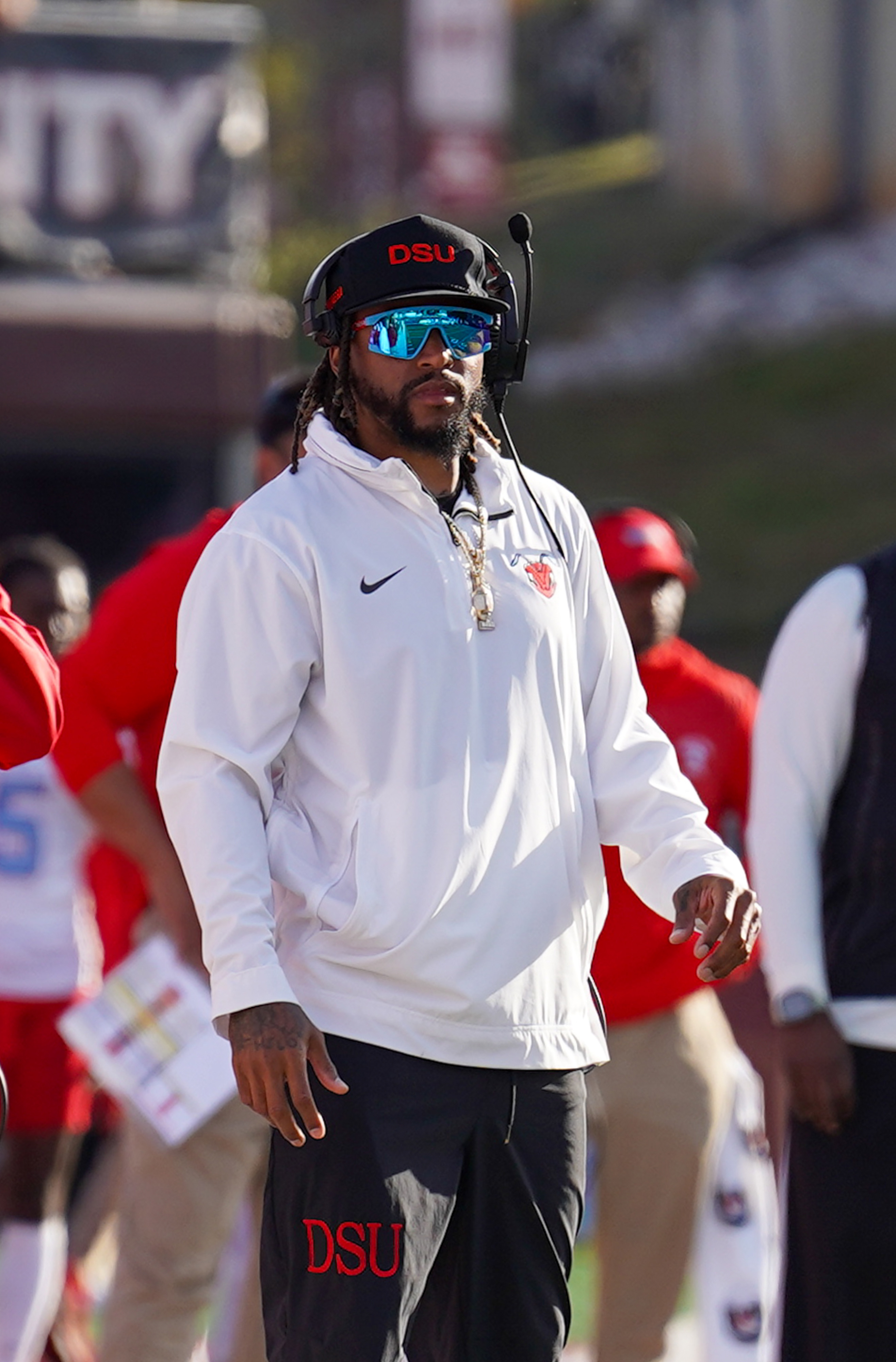 Delaware State head coach DeSean Jackson a shot of adrenaline for ...