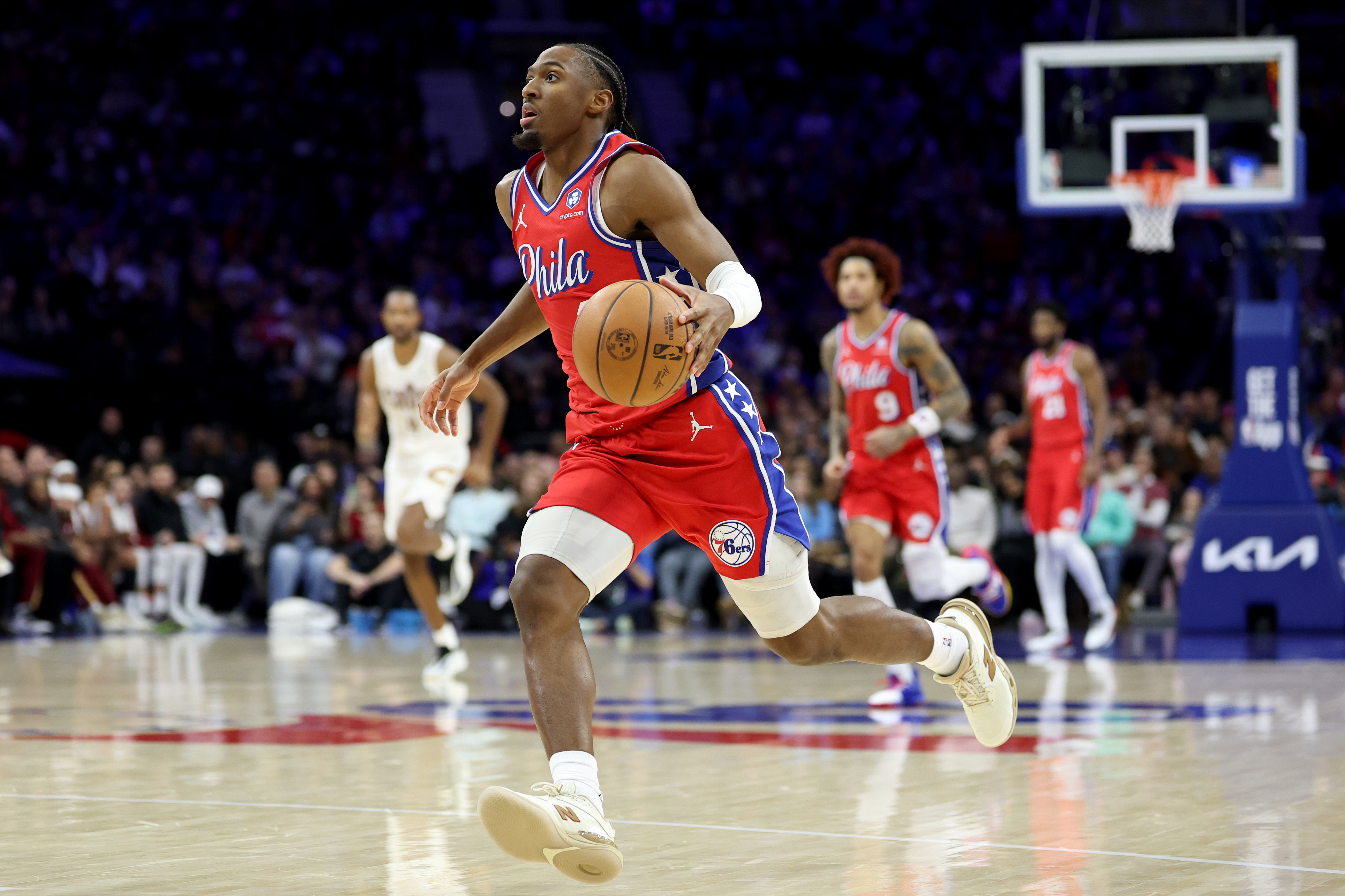 Behind 76ers star Tyrese Maxey’s path to a signature shoe with New ...