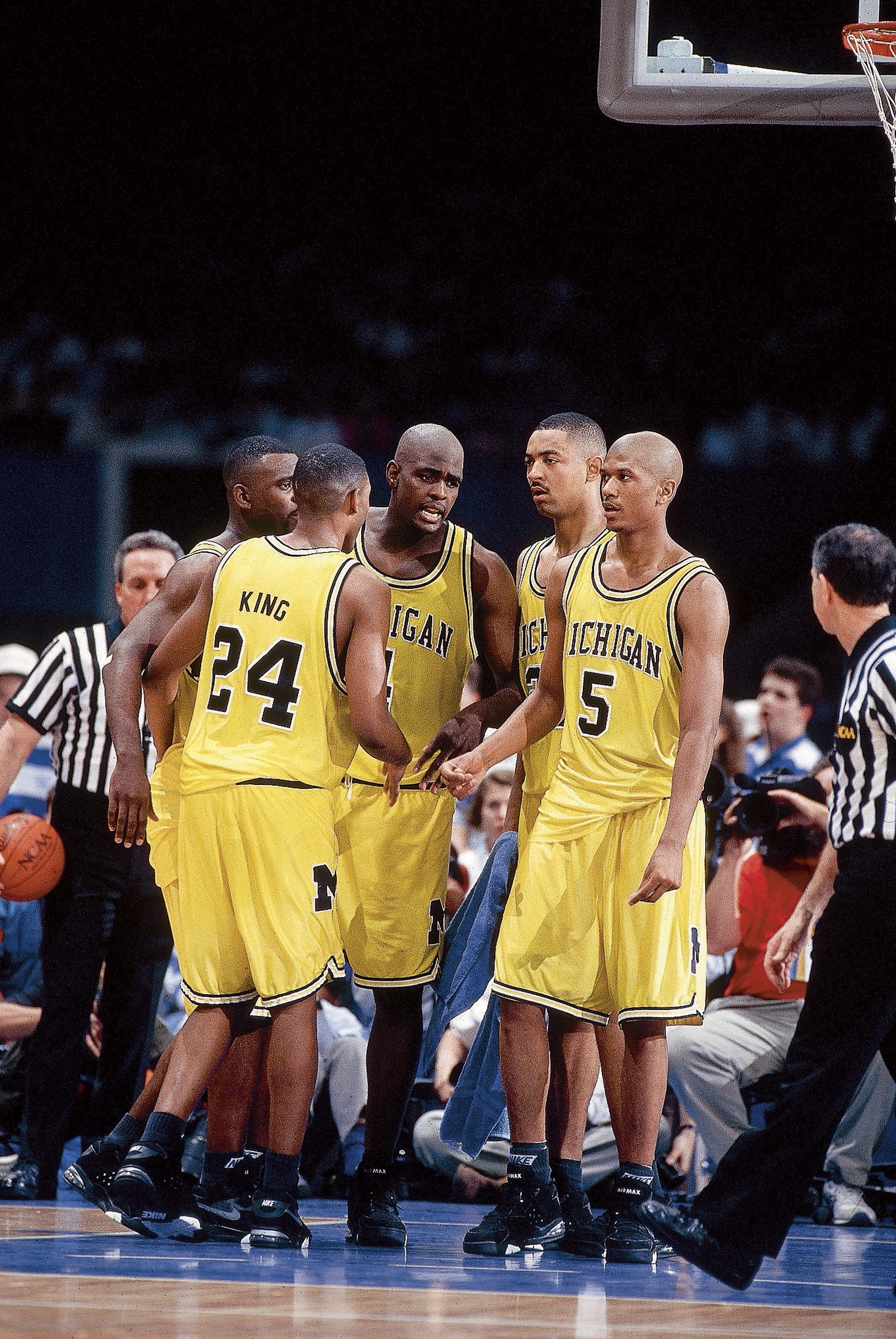 At Final Four, Michigan Fab Five celebrates 'a great night,' for the ...